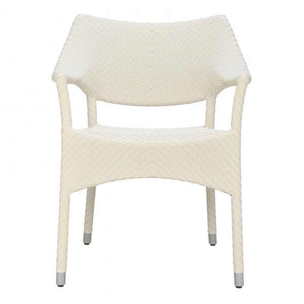 Janus et Cie Amari Dining Arm Chair-Limestone - Cabana Home