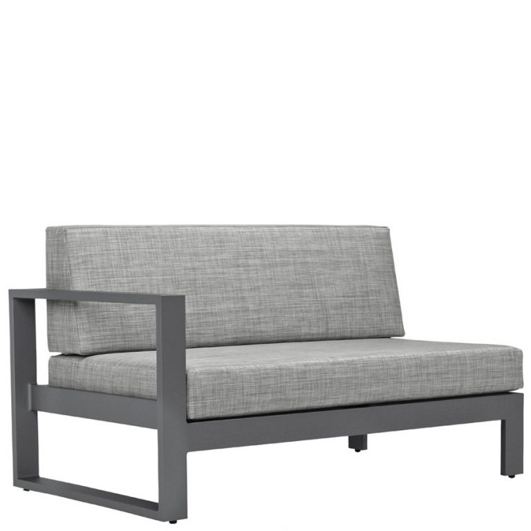Janus et Cie Matisse Sectional 2-Seat Left Facing One-Arm Sofa in ...