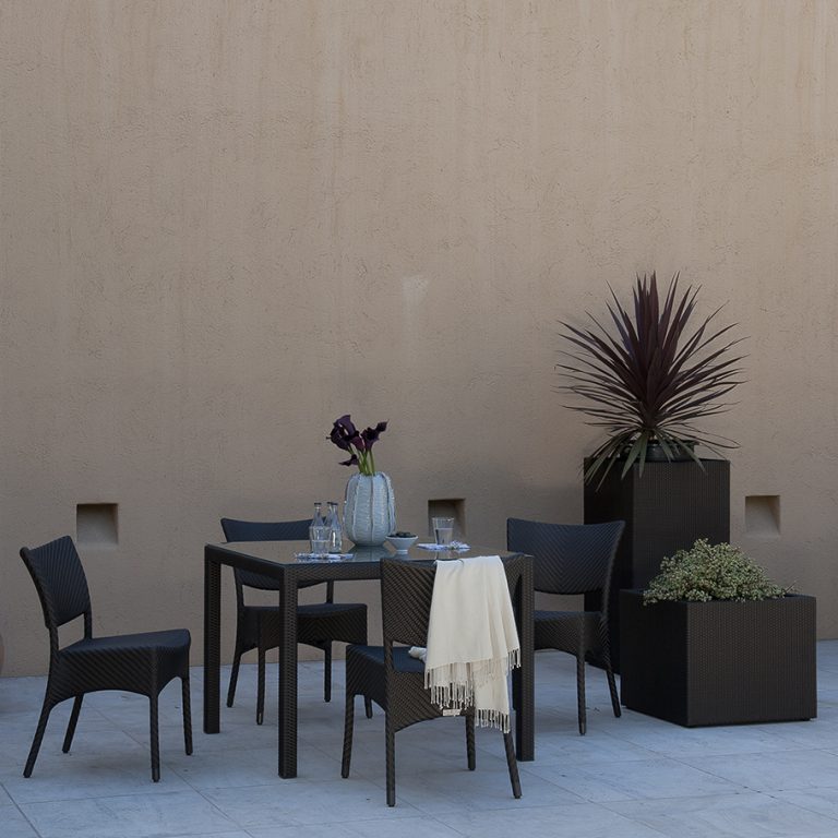 Janus et Cie Amari Dining Side Chair-Bronze - Cabana Home